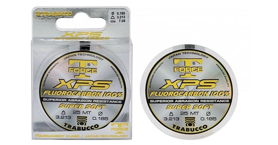 Trabucco - T-Force Fluorocarbon Super Soft 50m 0.145mm - Nadväzcové vlasce